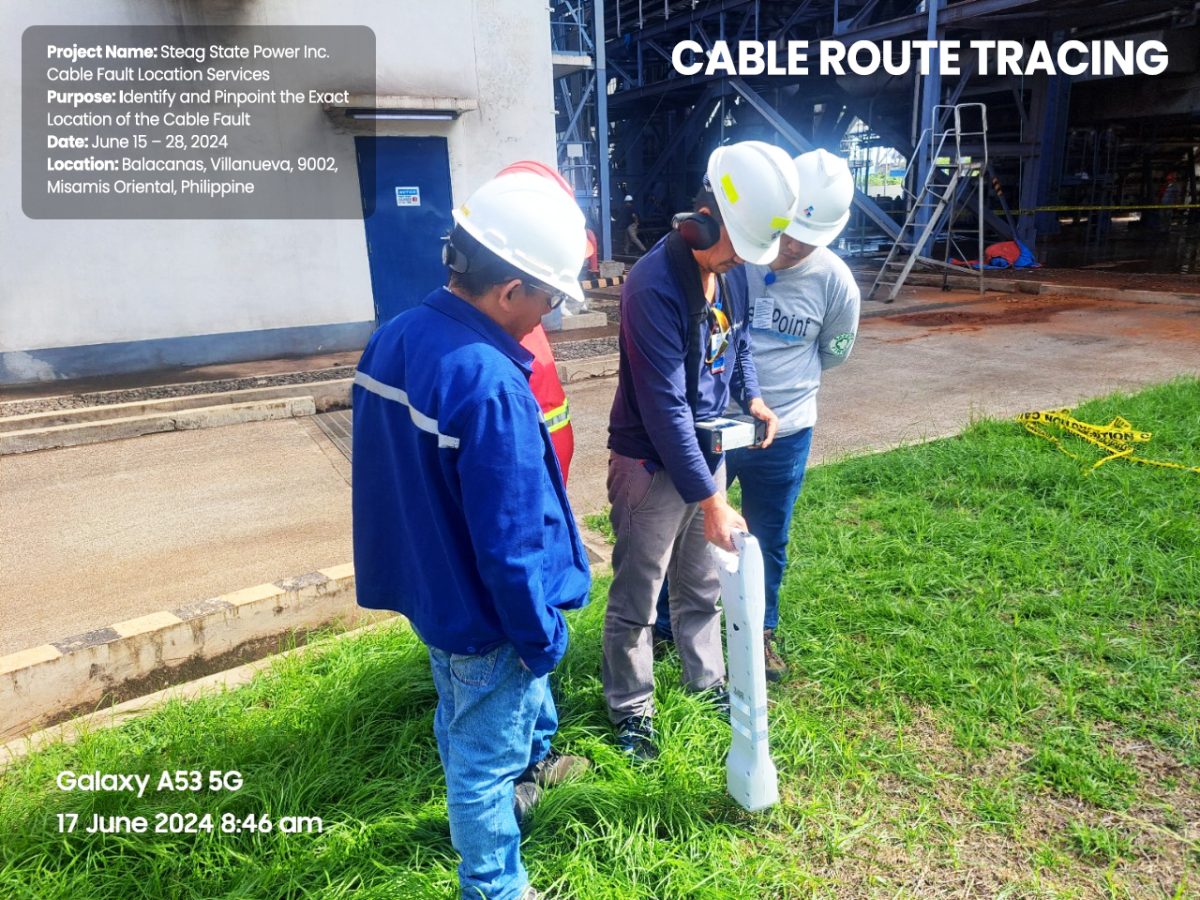 Steag State Power Inc. Cable Fault Services – West Point Engineering ...