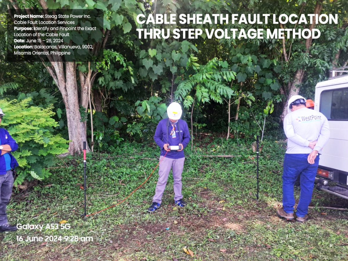 Steag State Power Inc. Cable Fault Services – West Point Engineering ...
